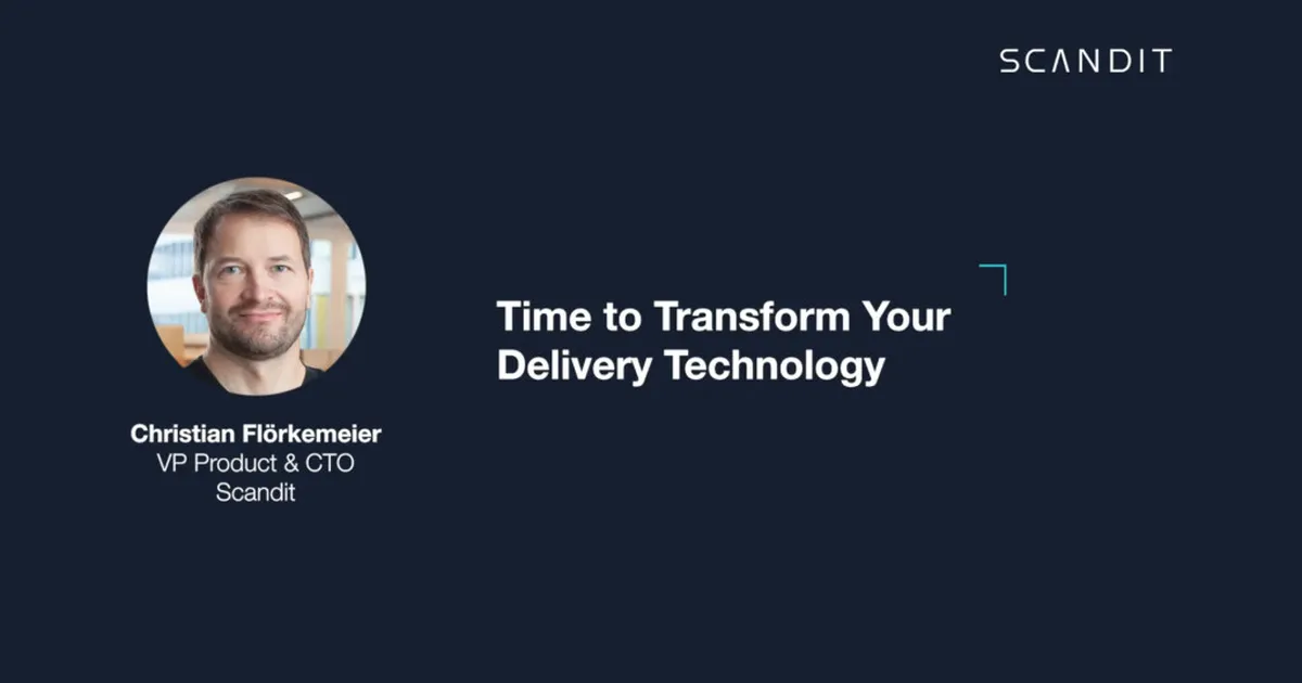 Transform Delivery Technology with Scandit | Scandit