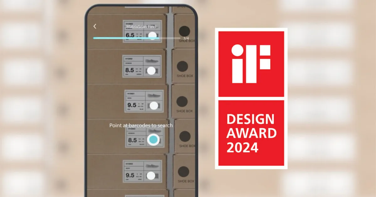 MatrixScan Find Wins IF Design Award